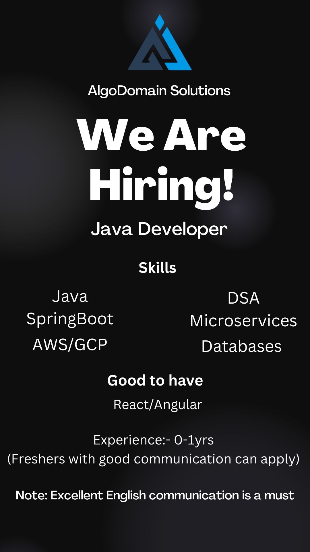 Ankita Tiwari on LinkedIn: #java #javadeveloper #javajobs # ... Ankita Tiwari on LinkedIn: #java #javadeveloper #javajobs # ...