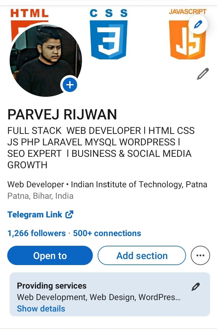 PARVEJ RIJWAN on LinkedIn: Share My Profile PARVEJ RIJWAN on LinkedIn: Share My Profile
