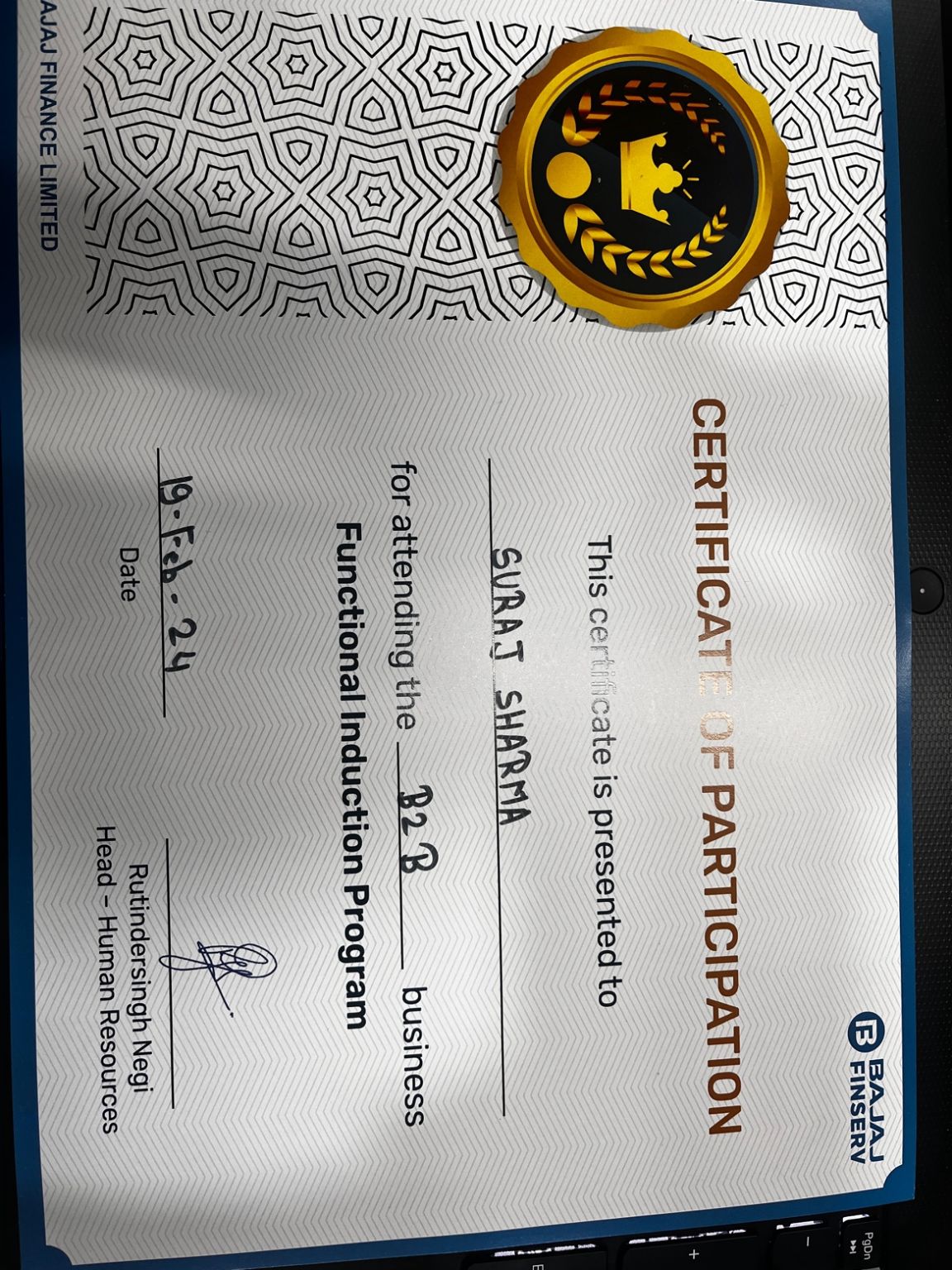 Suraj Sharma on LinkedIn: I am very happy to share my certificate of ... Suraj Sharma on LinkedIn: I am very happy to share my certificate of ...