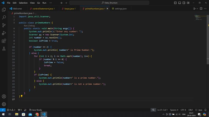 Day 2 of Java Programming Challenge: Prime Numbers | Rehan Koser Ansari ... Day 2 of Java Programming Challenge: Prime Numbers | Rehan Koser Ansari ...