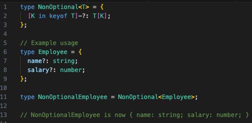 How to transform non-optional properties in TypeScript | Uri Goldberg ... How to transform non-optional properties in TypeScript | Uri Goldberg ...