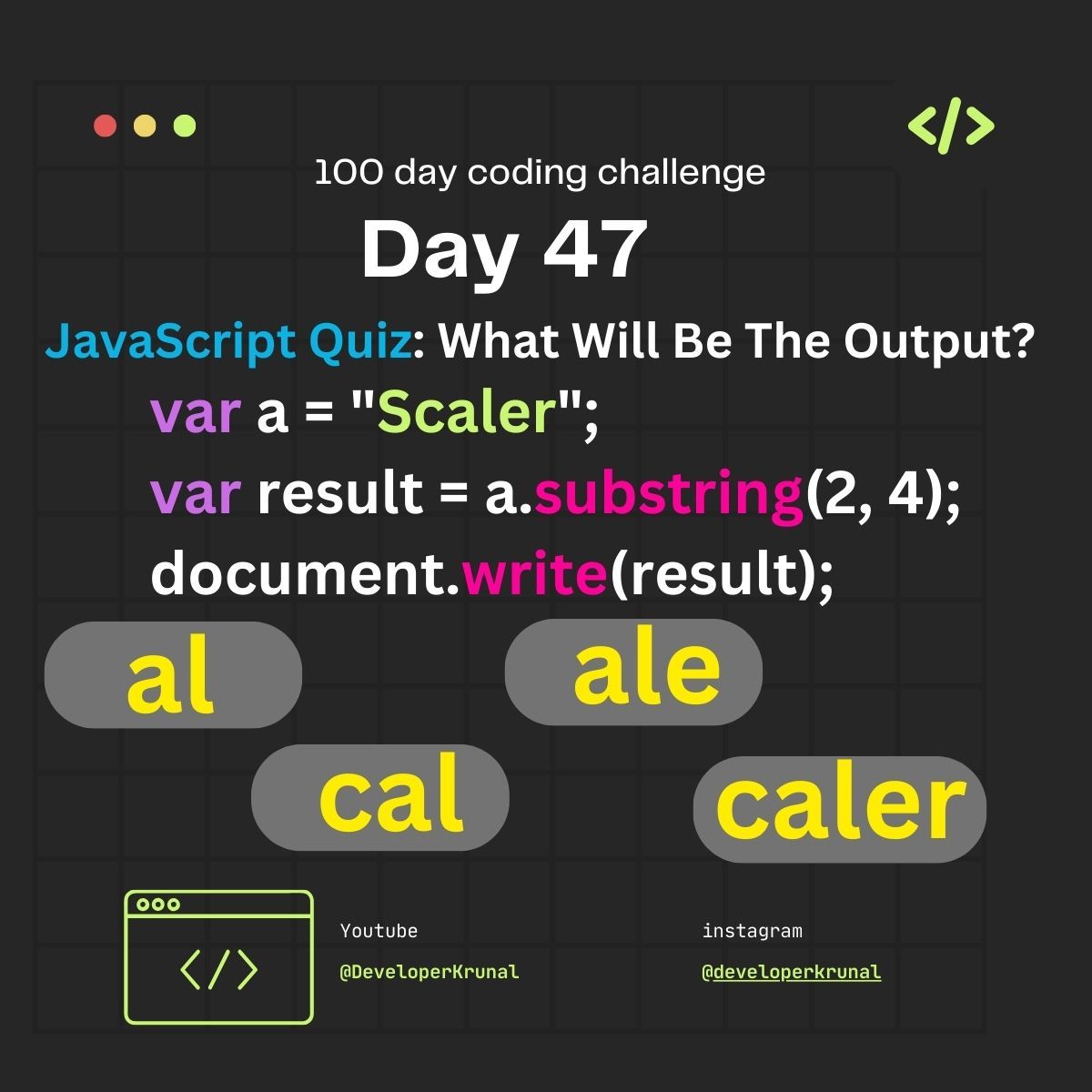 Krunal Trivedi on LinkedIn: #javascript #coders #javascript # ... Krunal Trivedi on LinkedIn: #javascript #coders #javascript # ...