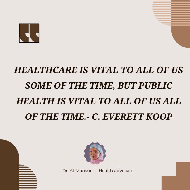 Public health: the superhero behind the scenes | Sumayya Al-Mansur ... Public health: the superhero behind the scenes | Sumayya Al-Mansur ...