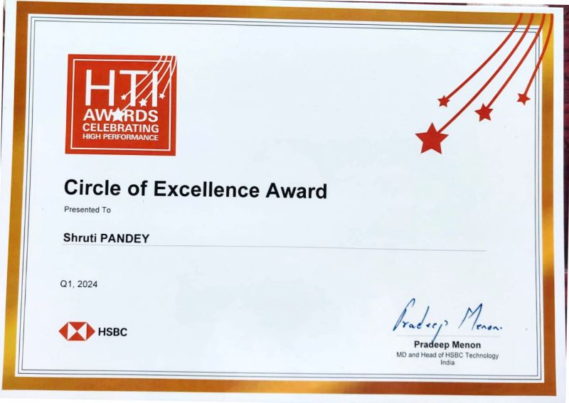Shruti Pandey on LinkedIn: #circleofexcellence #hardworkpaysoff # ... Shruti Pandey on LinkedIn: #circleofexcellence #hardworkpaysoff # ...