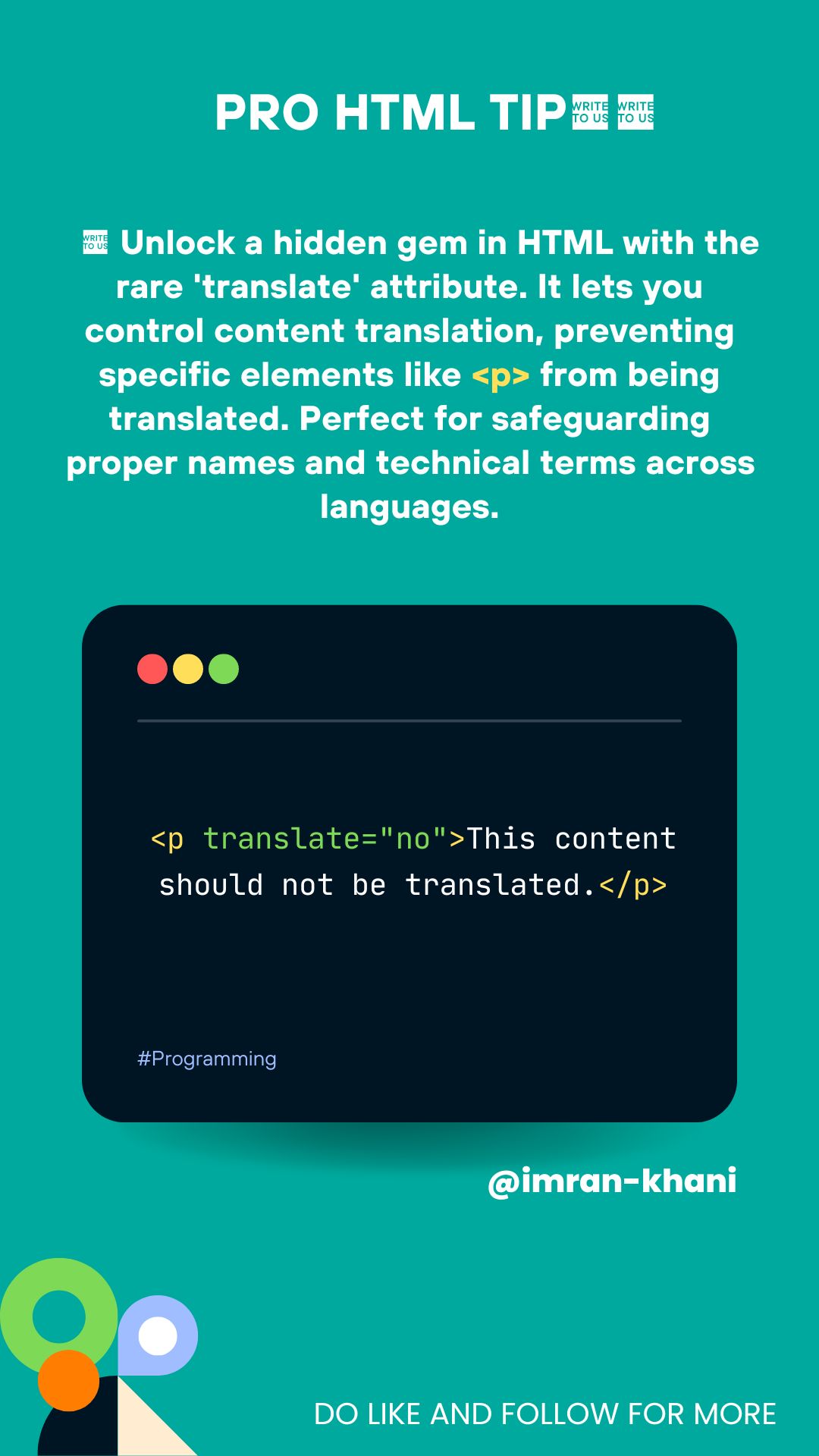 Imran Khan on LinkedIn: #webdev #webdevelopment #codingtips #htmlhacks ... Imran Khan on LinkedIn: #webdev #webdevelopment #codingtips #htmlhacks ...