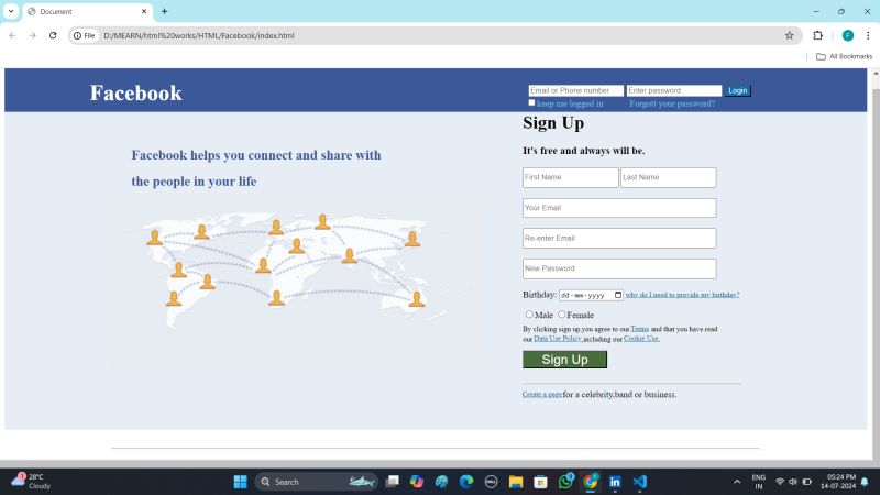 Fathima Shifa on LinkedIn: #webdevelopment #html #css #facebookclone # ... Fathima Shifa on LinkedIn: #webdevelopment #html #css #facebookclone # ...