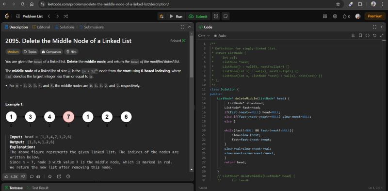 Prince kumar on LinkedIn: #leetcode #linkedlist #problemsolving # ... Prince kumar on LinkedIn: #leetcode #linkedlist #problemsolving # ...