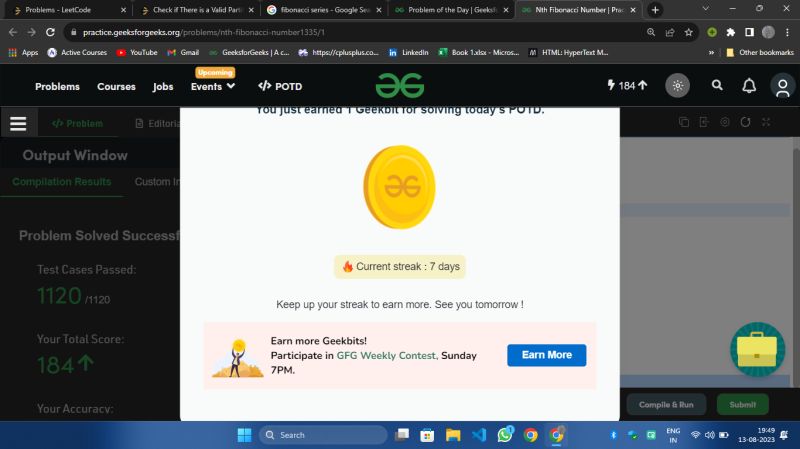 Ayush Srivastav on LinkedIn: #100daysofcodechallenge #leetcode #gfg # ... Ayush Srivastav on LinkedIn: #100daysofcodechallenge #leetcode #gfg # ...