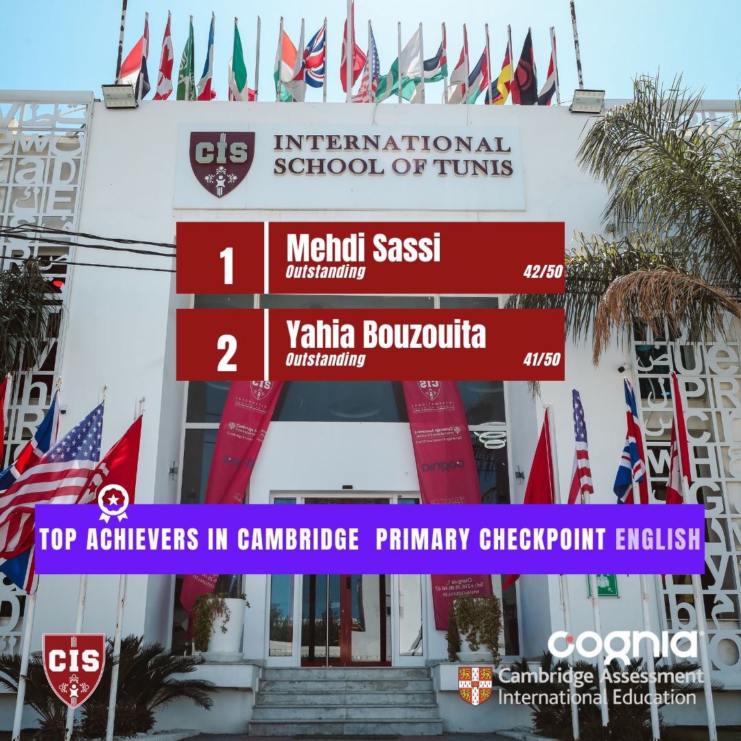 CIS International School of Tunis on LinkedIn: Our Cambridge Primary ... CIS International School of Tunis on LinkedIn: Our Cambridge Primary ...