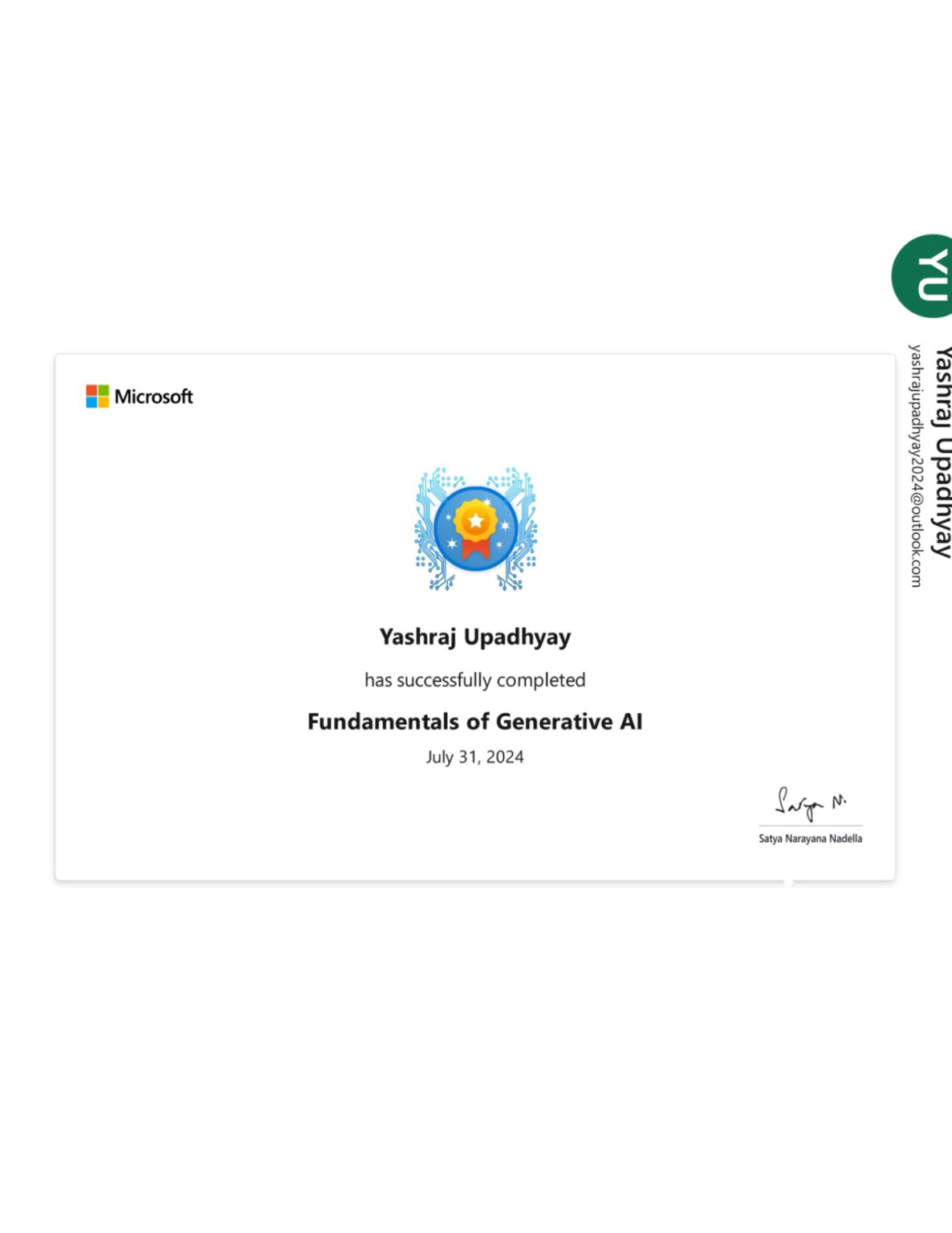 YASHRAJ UPADHYAY on LinkedIn: #generativeai #microsoftlearn #aijourney ... YASHRAJ UPADHYAY on LinkedIn: #generativeai #microsoftlearn #aijourney ...