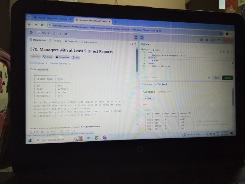 Omika Maurya on LinkedIn: #datascience #sql #leetcode #dataanalytics # ... Omika Maurya on LinkedIn: #datascience #sql #leetcode #dataanalytics # ...