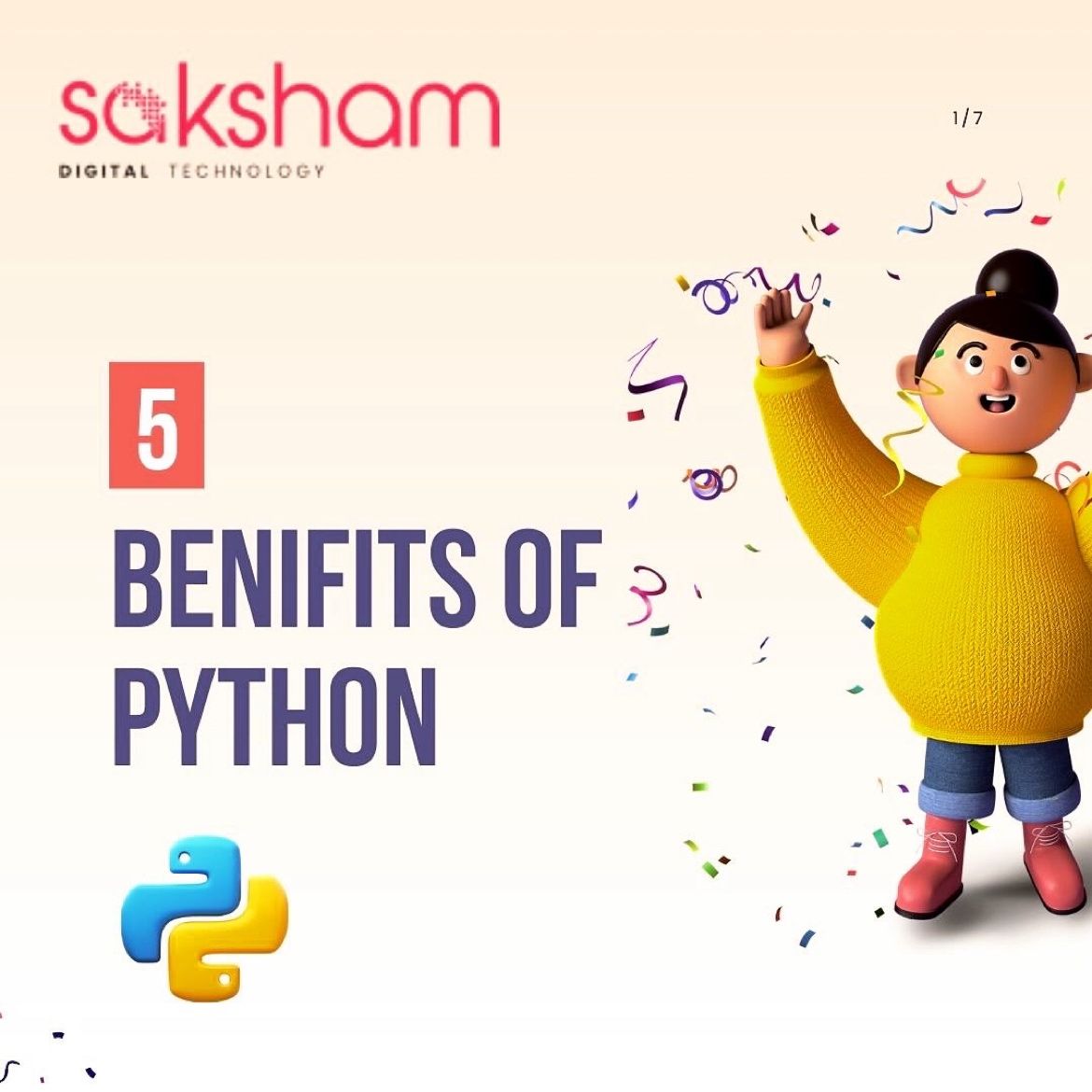Saksham Digital Technology on LinkedIn: #python #class #training #job # ... Saksham Digital Technology on LinkedIn: #python #class #training #job # ...