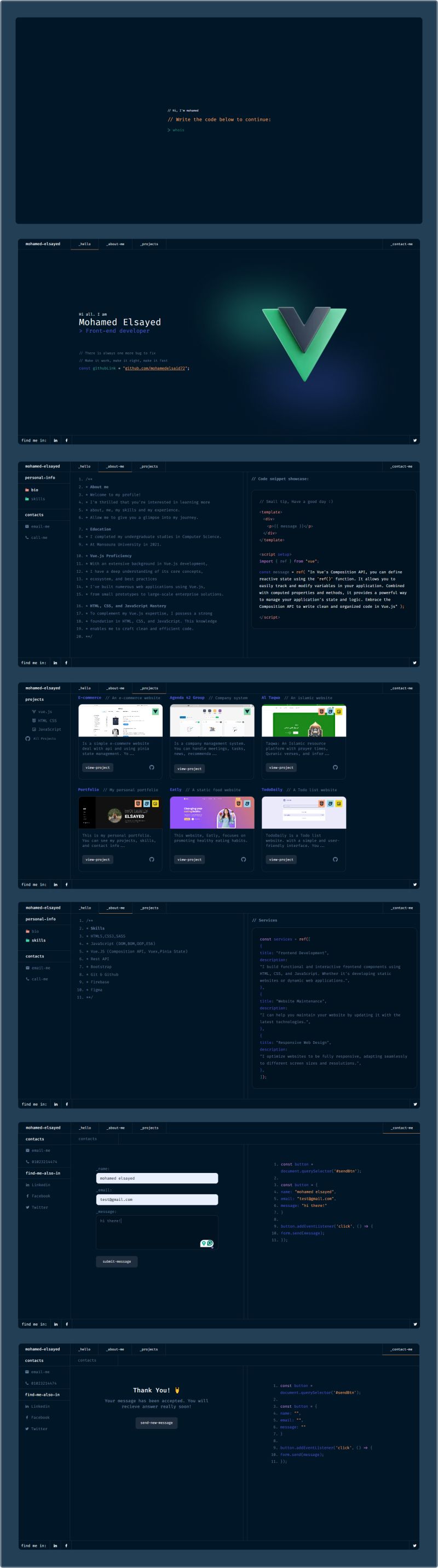 Mohamed Elsayed on LinkedIn: #portfolio #vuejs #webdevelopment # ... Mohamed Elsayed on LinkedIn: #portfolio #vuejs #webdevelopment # ...