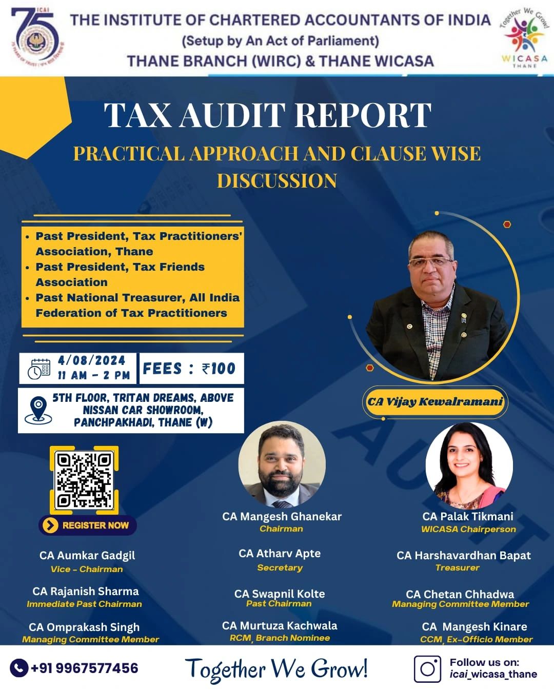 THANE BRANCH (WIRC) OF ICAI AND THANE WICASA on LinkedIn: From Theory ... THANE BRANCH (WIRC) OF ICAI AND THANE WICASA on LinkedIn: From Theory ...