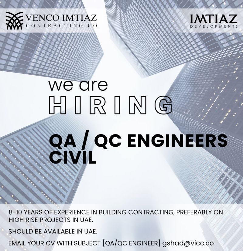 Gulraiz Ahmad on LinkedIn: #hiring #qa #qc #engineer #civil Gulraiz Ahmad on LinkedIn: #hiring #qa #qc #engineer #civil