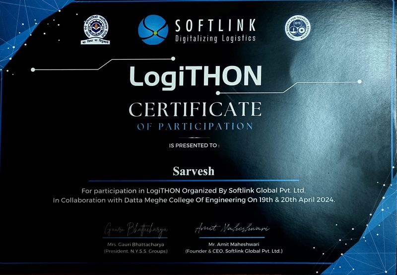 Sarvesh Kulkarni on LinkedIn: #hackathon #innovation #tech #softlink # ... Sarvesh Kulkarni on LinkedIn: #hackathon #innovation #tech #softlink # ...