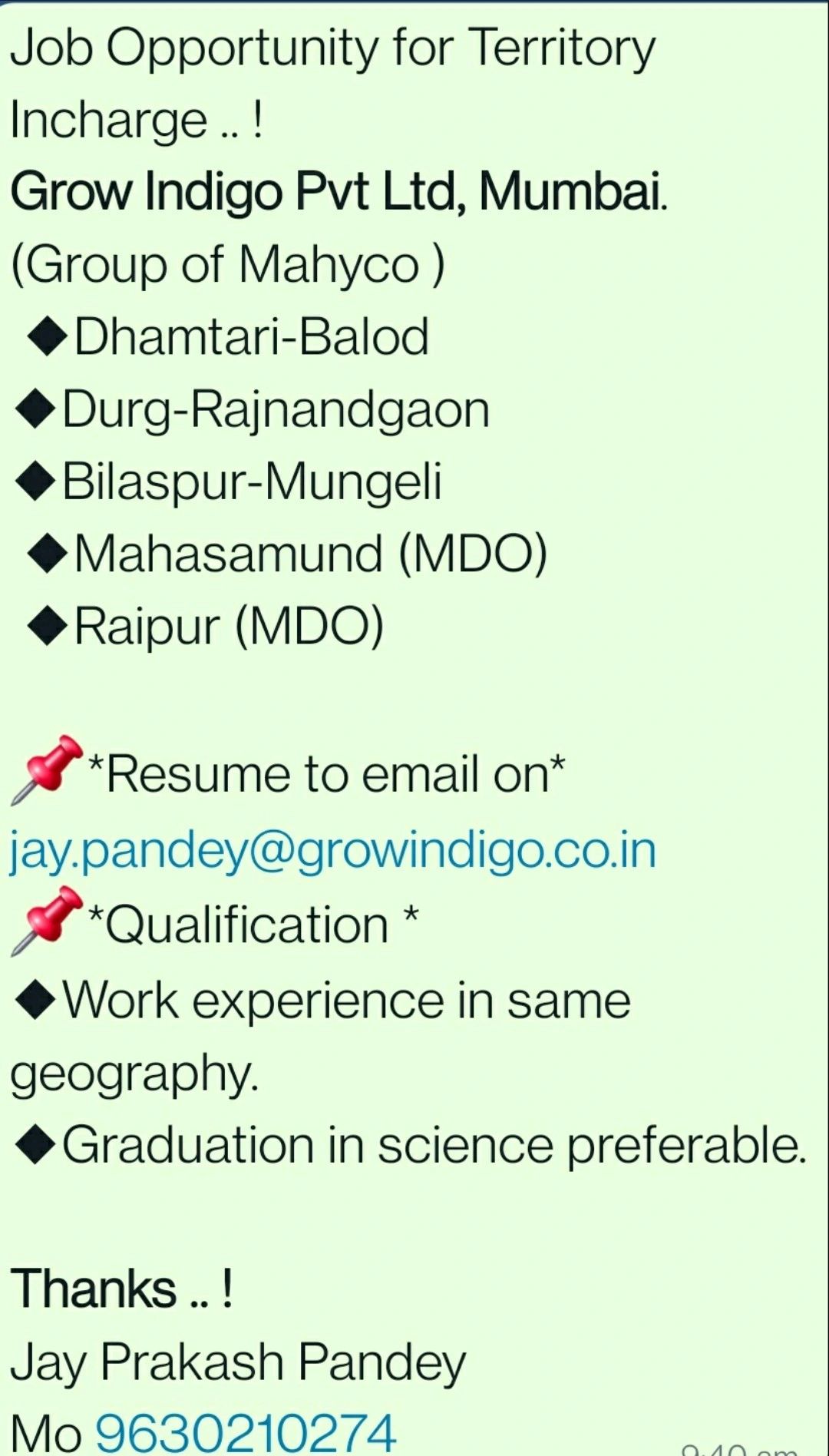 Jay Prakash Pandey posted on LinkedIn Jay Prakash Pandey posted on LinkedIn