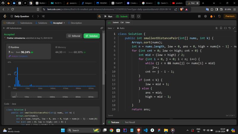 Prakhar Vishwakarma on LinkedIn: #learning #dsa #leetcode #growthmindset Prakhar Vishwakarma on LinkedIn: #learning #dsa #leetcode #growthmindset
