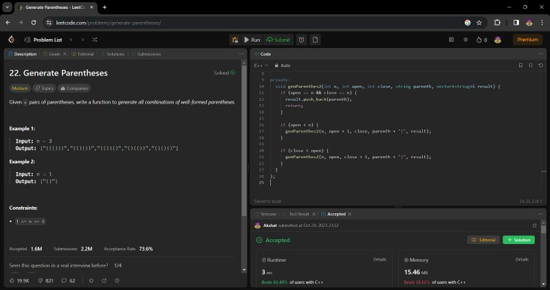 Akshat Sharma on LinkedIn: #day25 #30daysofcodechallenge #leetcode # ... Akshat Sharma on LinkedIn: #day25 #30daysofcodechallenge #leetcode # ...