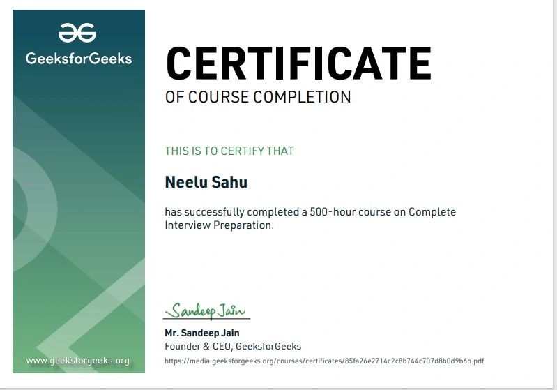 Neelu Sahu on LinkedIn: #java #java #coding #dsa #gfg #programming # ... Neelu Sahu on LinkedIn: #java #java #coding #dsa #gfg #programming # ...