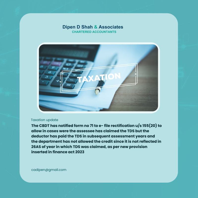 CA Dipen D Shah on LinkedIn: #taxreforms #cbdt #financeact2023 #success ... CA Dipen D Shah on LinkedIn: #taxreforms #cbdt #financeact2023 #success ...