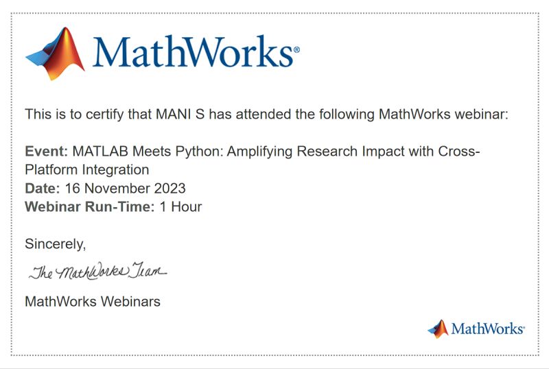 Mani Sidharthan on LinkedIn: Hi, I attended Mani Sidharthan on LinkedIn: Hi, I attended