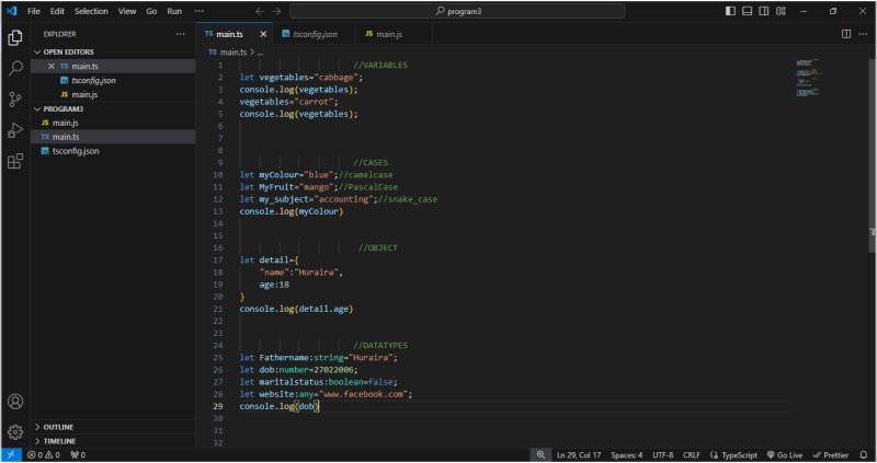 Huraira kamran on LinkedIn: #typescript #javascript #ai #giaic # ... Huraira kamran on LinkedIn: #typescript #javascript #ai #giaic # ...