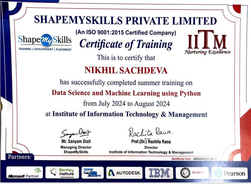 Nikhil Sachdeva on LinkedIn: #datascience #machinelearning #python # ... Nikhil Sachdeva on LinkedIn: #datascience #machinelearning #python # ...