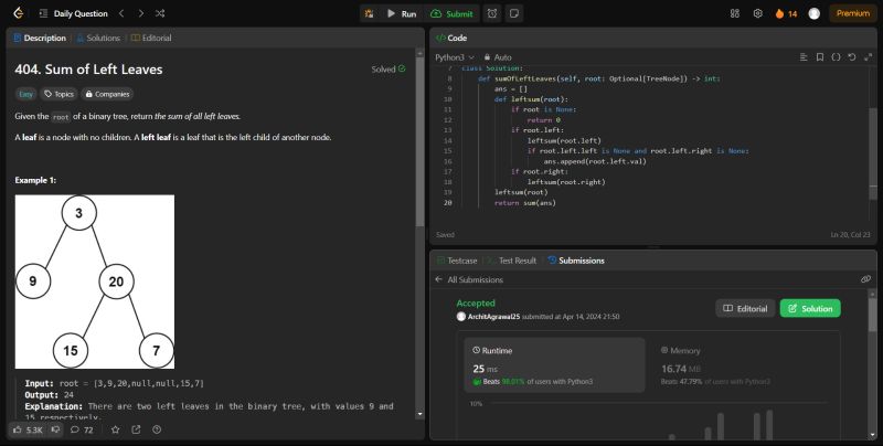 Archit Agrawal on LinkedIn: #100daysofcode #100daysofcode #leetcode # ... Archit Agrawal on LinkedIn: #100daysofcode #100daysofcode #leetcode # ...