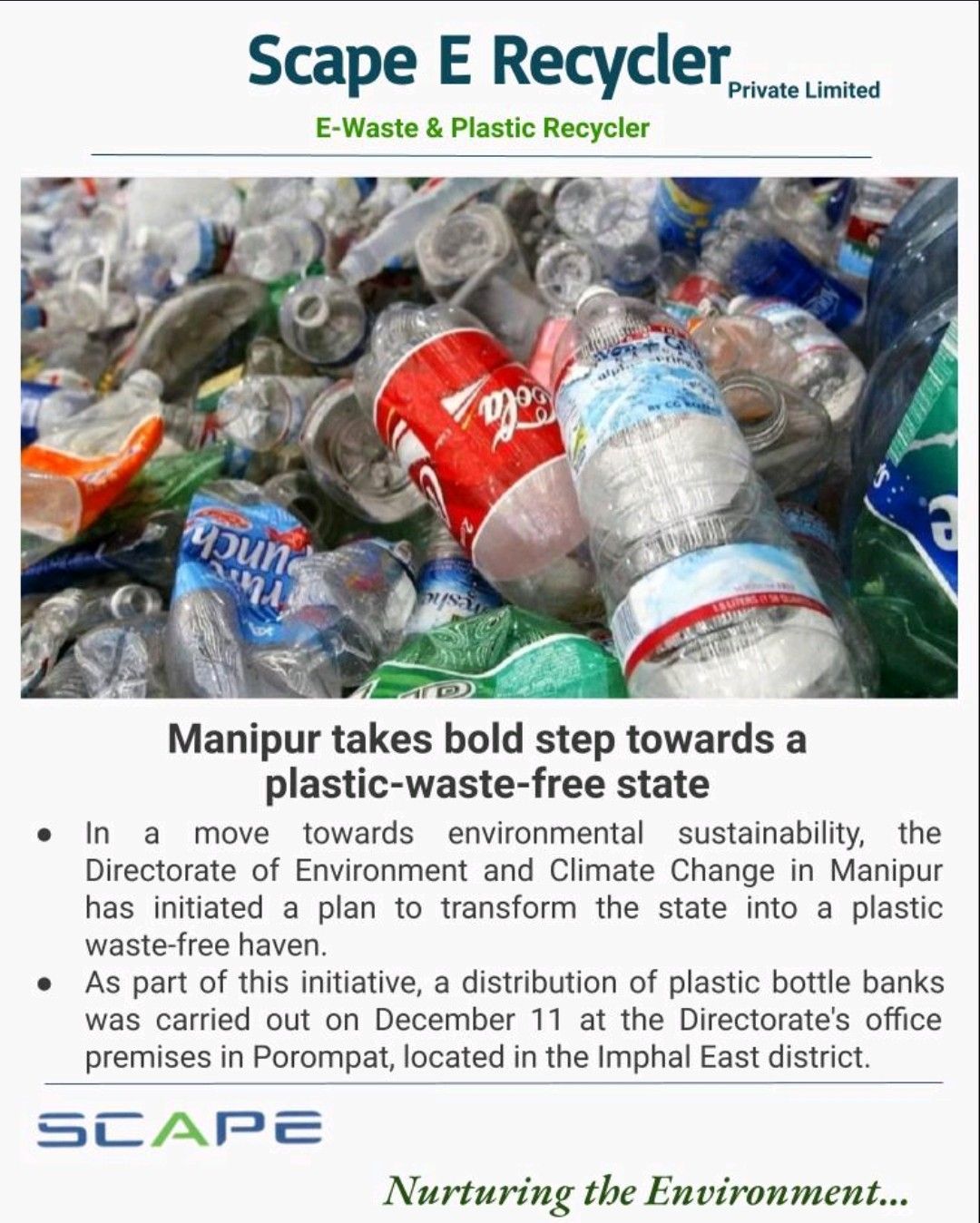 Abhijeet Ranveer on LinkedIn: Manipur initiated for plastic waste free ... Abhijeet Ranveer on LinkedIn: Manipur initiated for plastic waste free ...