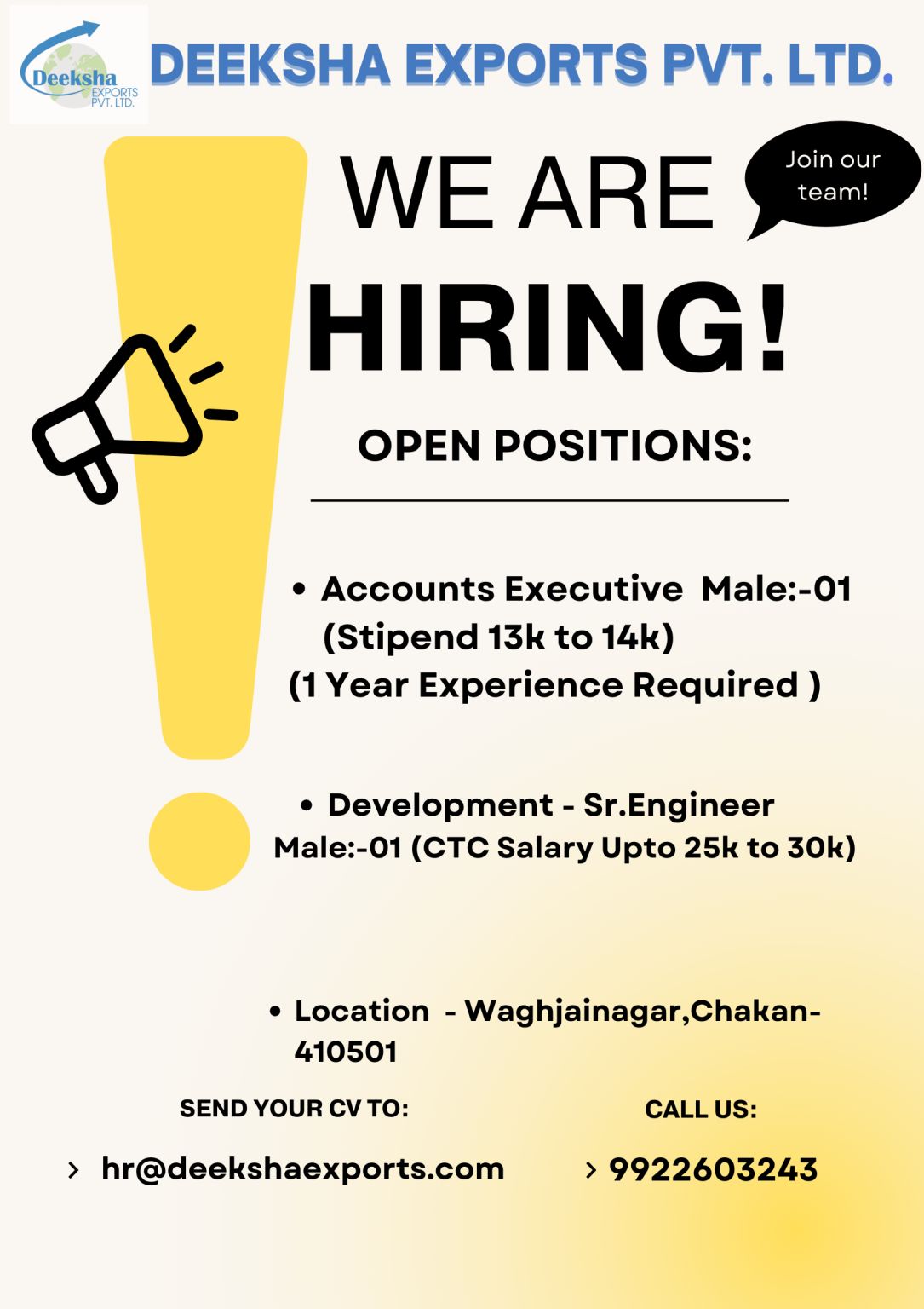 Bhushan Bhujbal on LinkedIn: Share Needy person who looking job as per ... Bhushan Bhujbal on LinkedIn: Share Needy person who looking job as per ...
