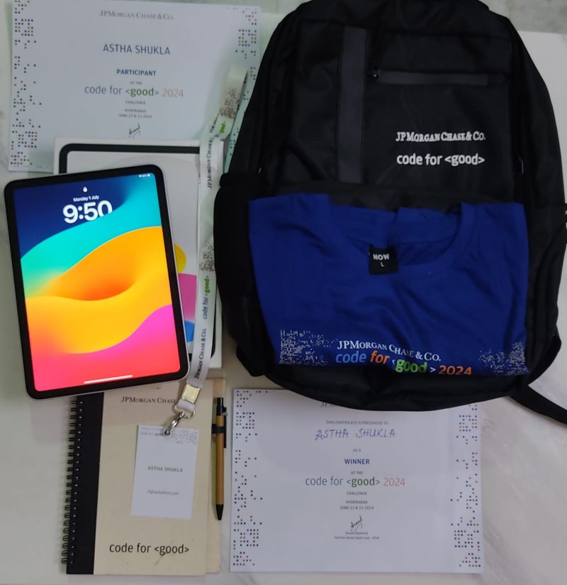 Astha Shukla on LinkedIn: #codeforgood #jpmc #hackathon #techforgood # ... Astha Shukla on LinkedIn: #codeforgood #jpmc #hackathon #techforgood # ...