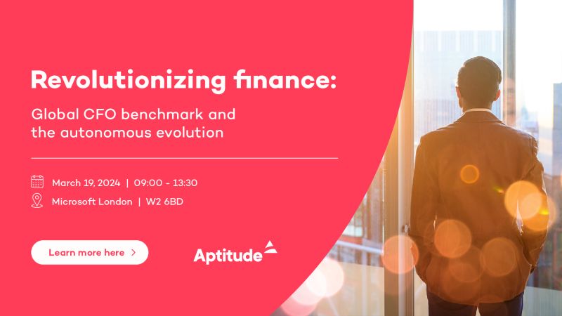 Aptitude Software on LinkedIn: Revolutionizing finance - Aptitude Software Aptitude Software on LinkedIn: Revolutionizing finance - Aptitude Software