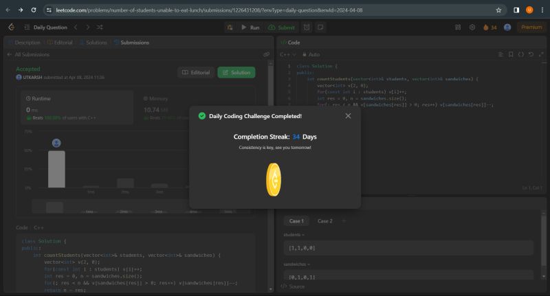 Utkarsh Saxena on LinkedIn: #100daysofcodingchallenge #leetcode ... Utkarsh Saxena on LinkedIn: #100daysofcodingchallenge #leetcode ...
