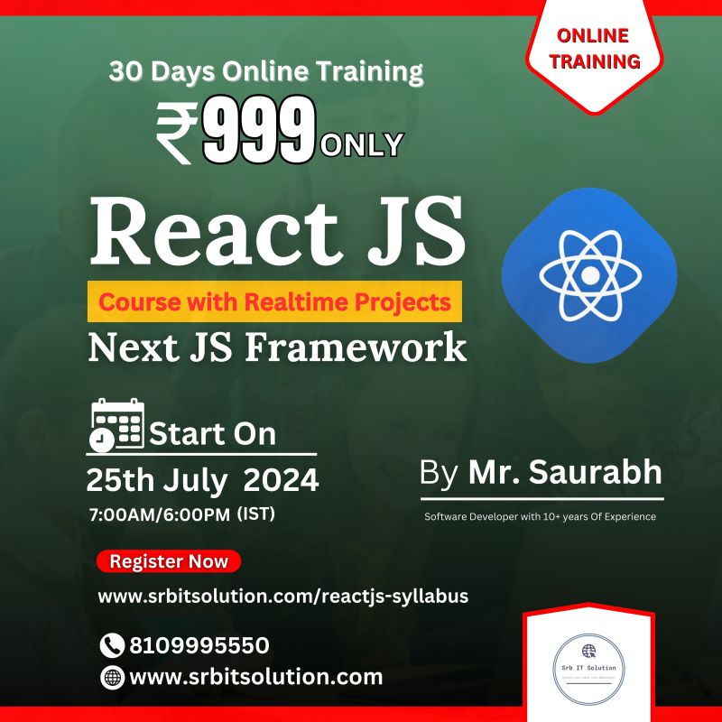 Srb IT Solution on LinkedIn: #reactjs #nextjs #reactdeveloper # ... Srb IT Solution on LinkedIn: #reactjs #nextjs #reactdeveloper # ...