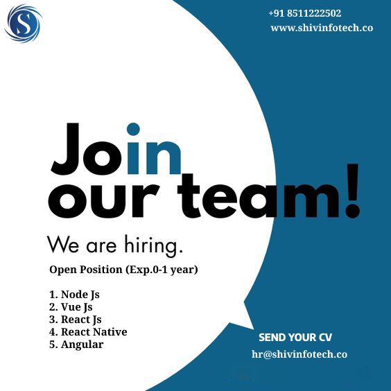 Shiv Infotech on LinkedIn: #nodejs #vuejs #angular #reactjs # ... Shiv Infotech on LinkedIn: #nodejs #vuejs #angular #reactjs # ...