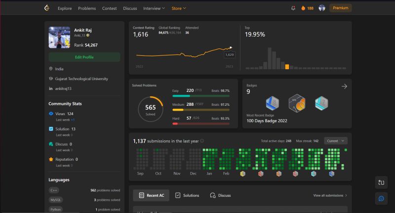 Ankit Raj on LinkedIn: #365daychallenge #leetcode #dailycoding #dsa # ... Ankit Raj on LinkedIn: #365daychallenge #leetcode #dailycoding #dsa # ...