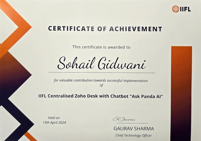 Sohail Gidwani on LinkedIn: Today, I’m excited to share a milestone ... Sohail Gidwani on LinkedIn: Today, I’m excited to share a milestone ...