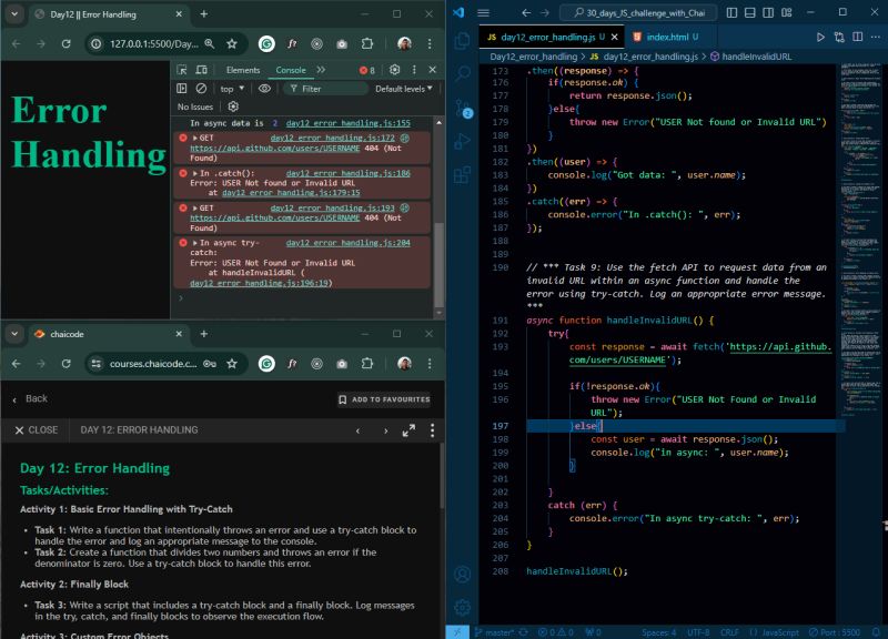 Alok Kumar on LinkedIn: #30daysjschallenge #chaicode #javascript # ... Alok Kumar on LinkedIn: #30daysjschallenge #chaicode #javascript # ...