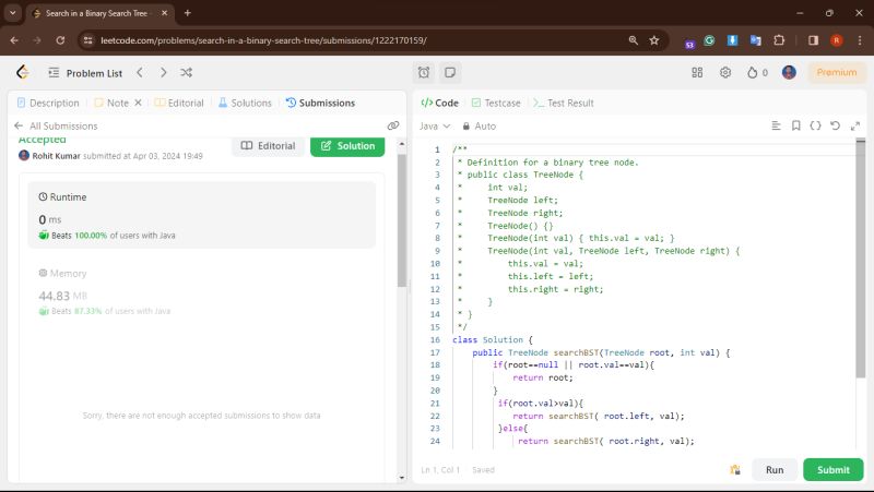 Rohit Kumar on LinkedIn: #leetcode100days #leetcodechallenge #leetcode2024 Rohit Kumar on LinkedIn: #leetcode100days #leetcodechallenge #leetcode2024