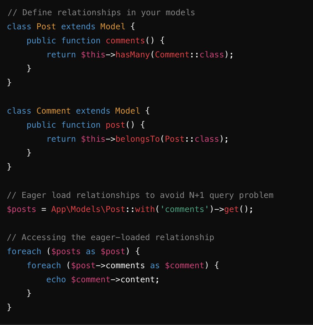 Mehran Sarwar on LinkedIn: #laravel #php #eloquentorm #webdevelopment # ... Mehran Sarwar on LinkedIn: #laravel #php #eloquentorm #webdevelopment # ...