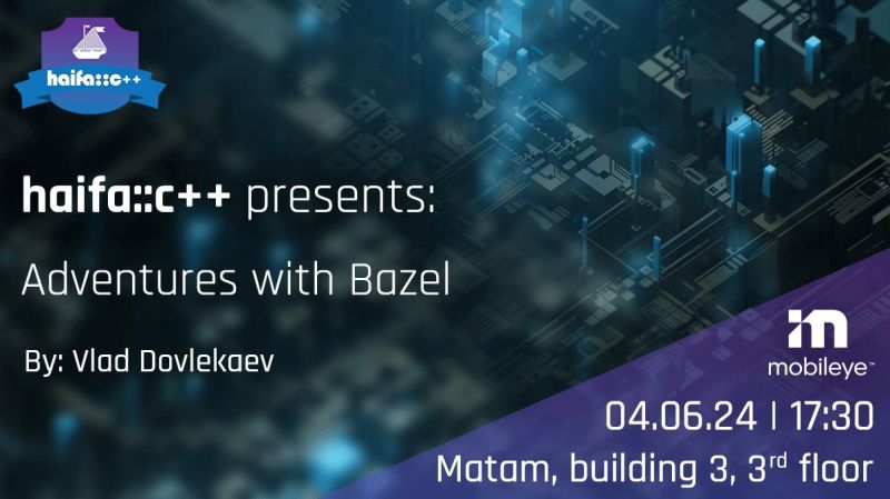 Alex Dathskovsky ☕ on LinkedIn: #buildsystems #bazel #cmake #techtalks ... Alex Dathskovsky ☕ on LinkedIn: #buildsystems #bazel #cmake #techtalks ...