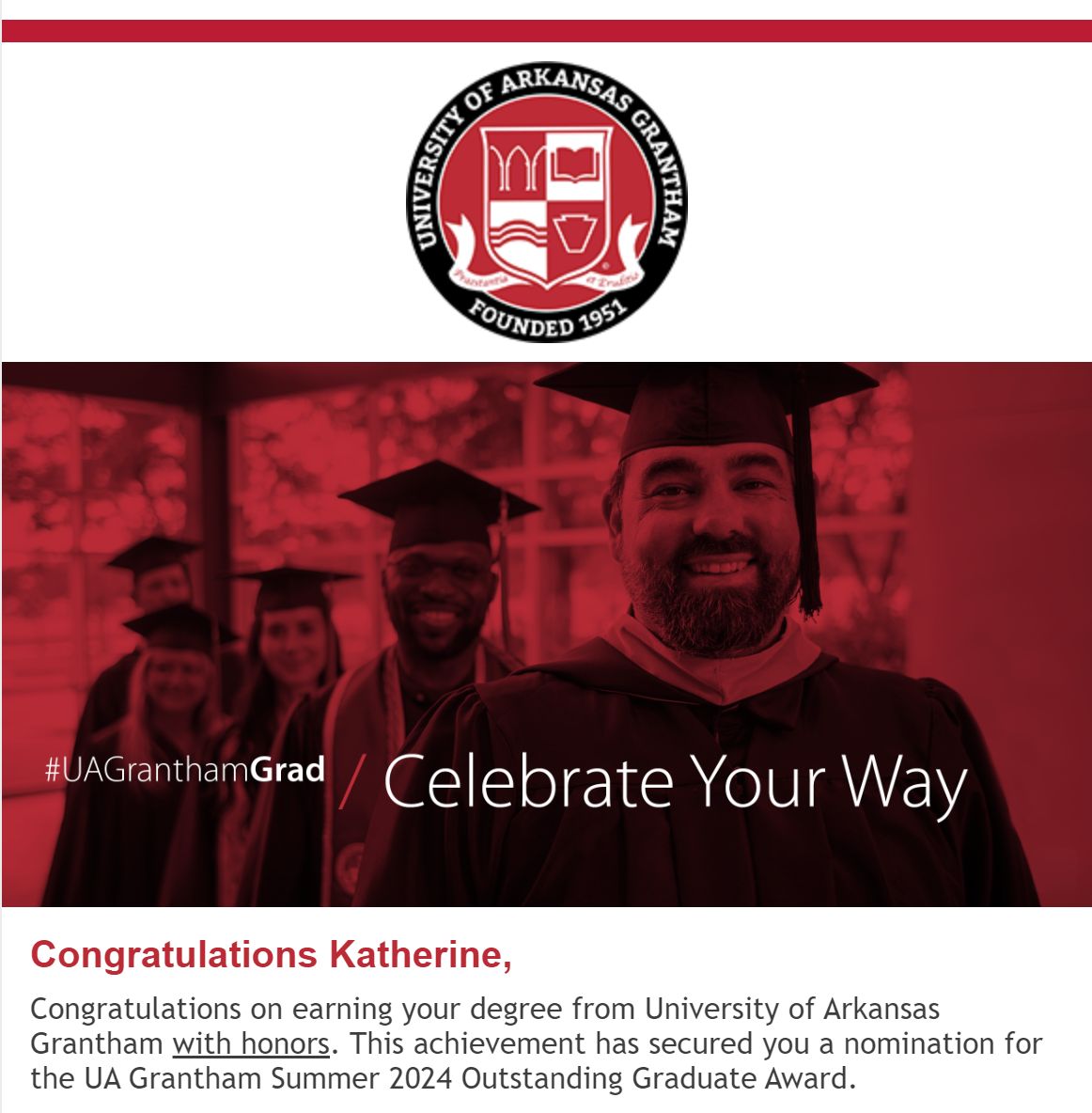 Katherine Rader, MBA on LinkedIn: Another honor I received with my MBA ... Katherine Rader, MBA on LinkedIn: Another honor I received with my MBA ...