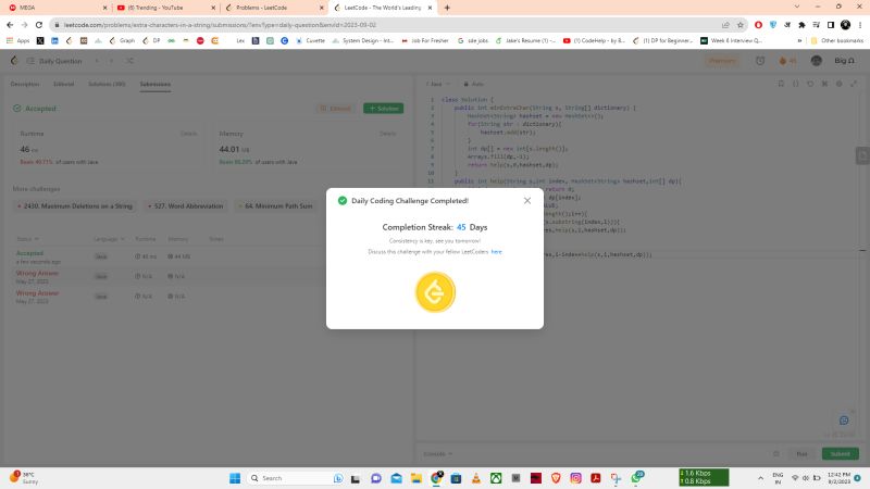 Sujal Sharma on LinkedIn: #365daysofcode #100daysofcode #leetcode #dsa ... Sujal Sharma on LinkedIn: #365daysofcode #100daysofcode #leetcode #dsa ...