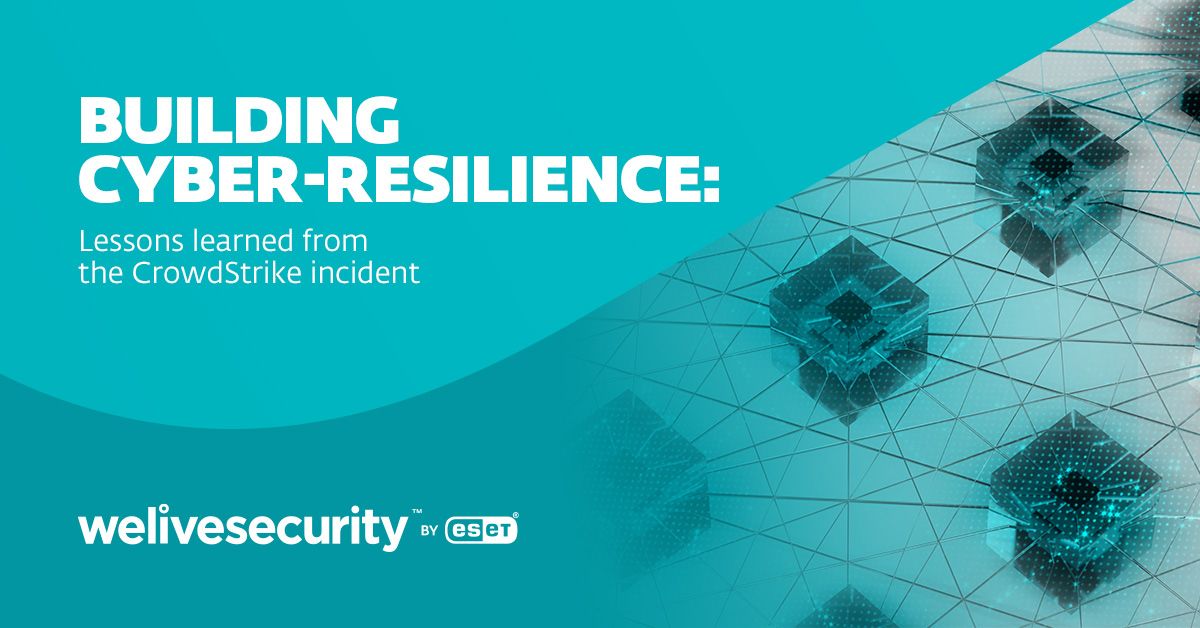 ESET Nordics on LinkedIn: Building cyber-resilience: Lessons learned ... ESET Nordics on LinkedIn: Building cyber-resilience: Lessons learned ...