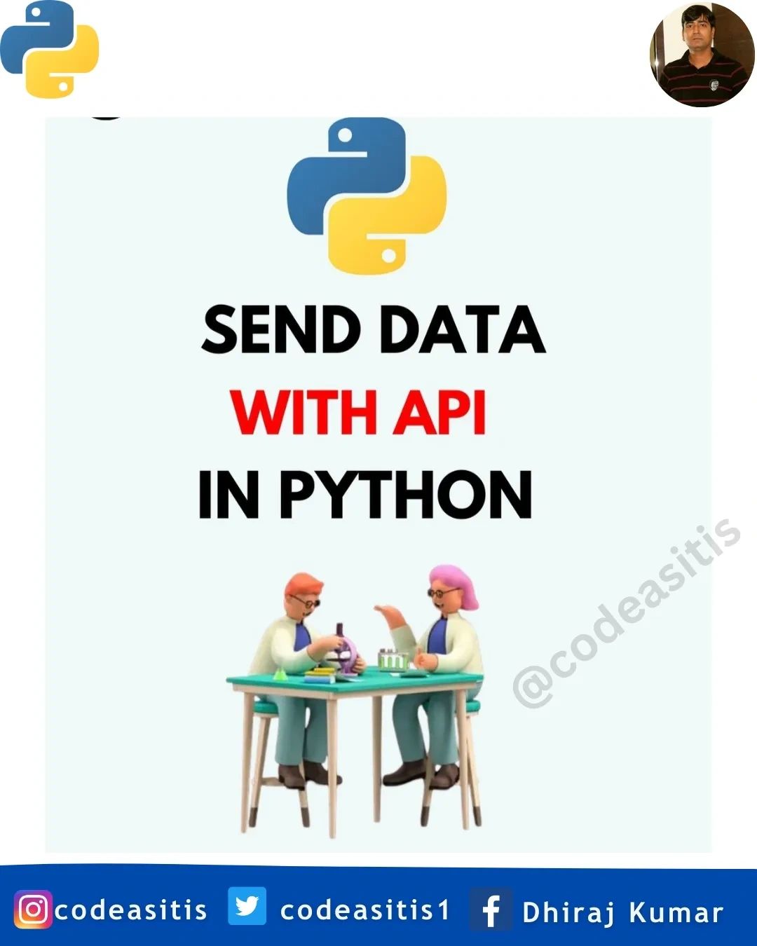 Dhiraj Kumar on LinkedIn: #codeasitis #pythonprojects #apiperformance # ... Dhiraj Kumar on LinkedIn: #codeasitis #pythonprojects #apiperformance # ...