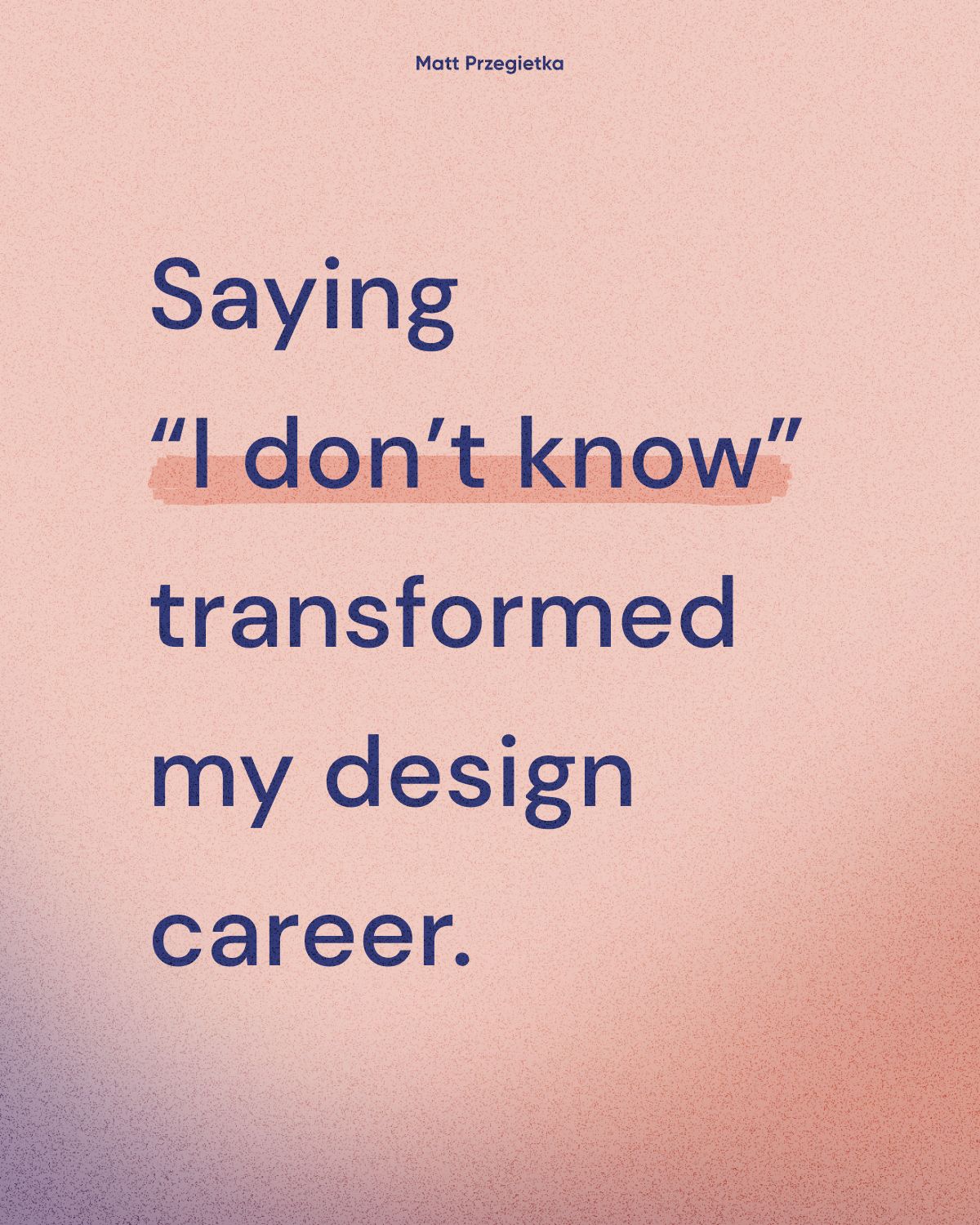 Matt Przegietka on LinkedIn: When I reflect on my career as a product ... Matt Przegietka on LinkedIn: When I reflect on my career as a product ...