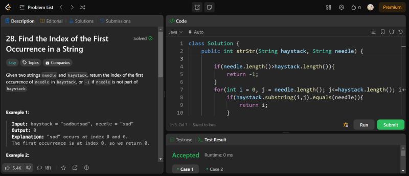 Vivek Ranjan on LinkedIn: #leetcodechallenge #75dayschallenge # ... Vivek Ranjan on LinkedIn: #leetcodechallenge #75dayschallenge # ...