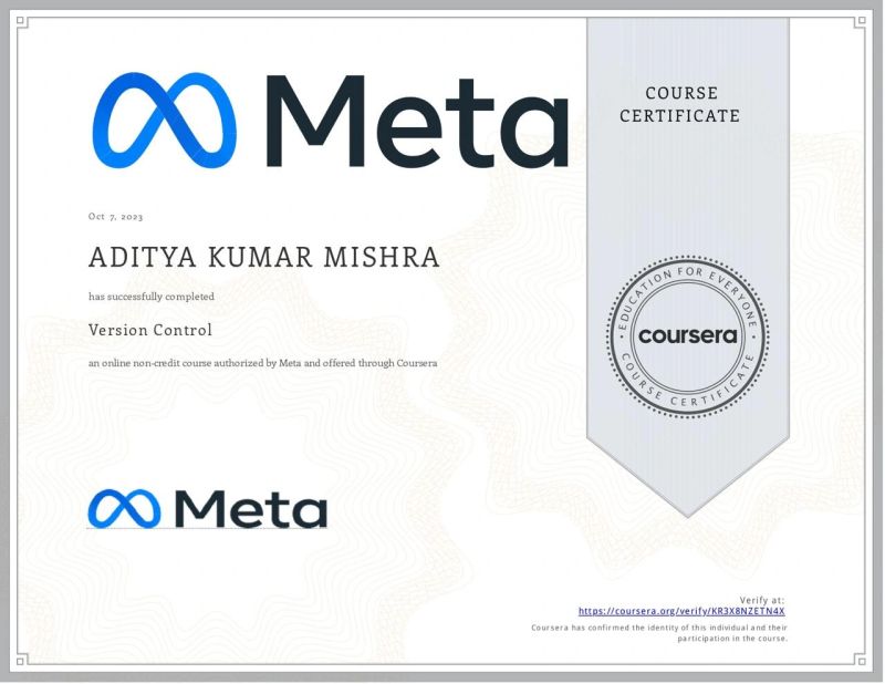 Aditya Kumar Mishra on LinkedIn: #versioncontrol Aditya Kumar Mishra on LinkedIn: #versioncontrol