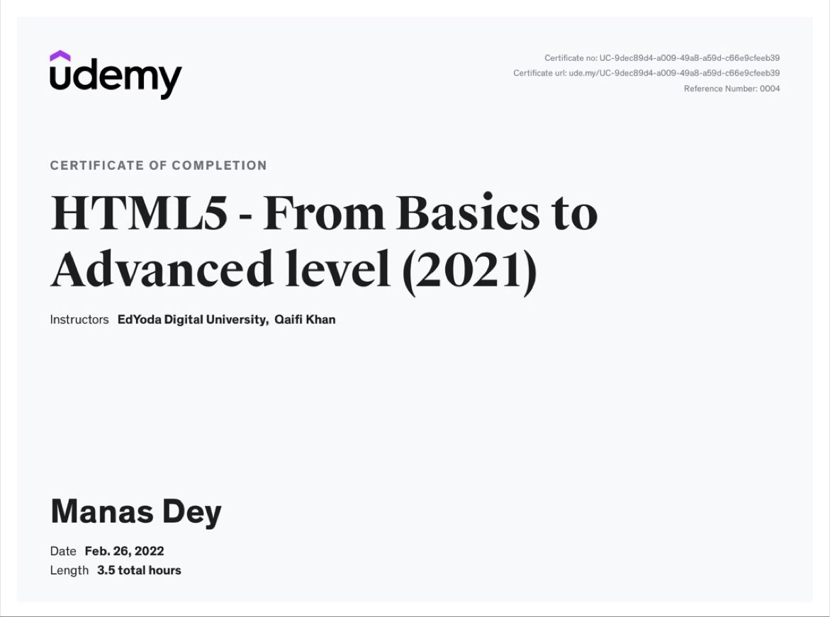 Manas D. on LinkedIn: #html #webdevelopment Manas D. on LinkedIn: #html #webdevelopment